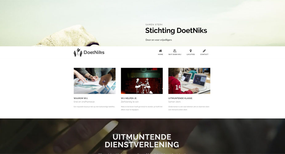 van der Waal Webdesign - Portfolio